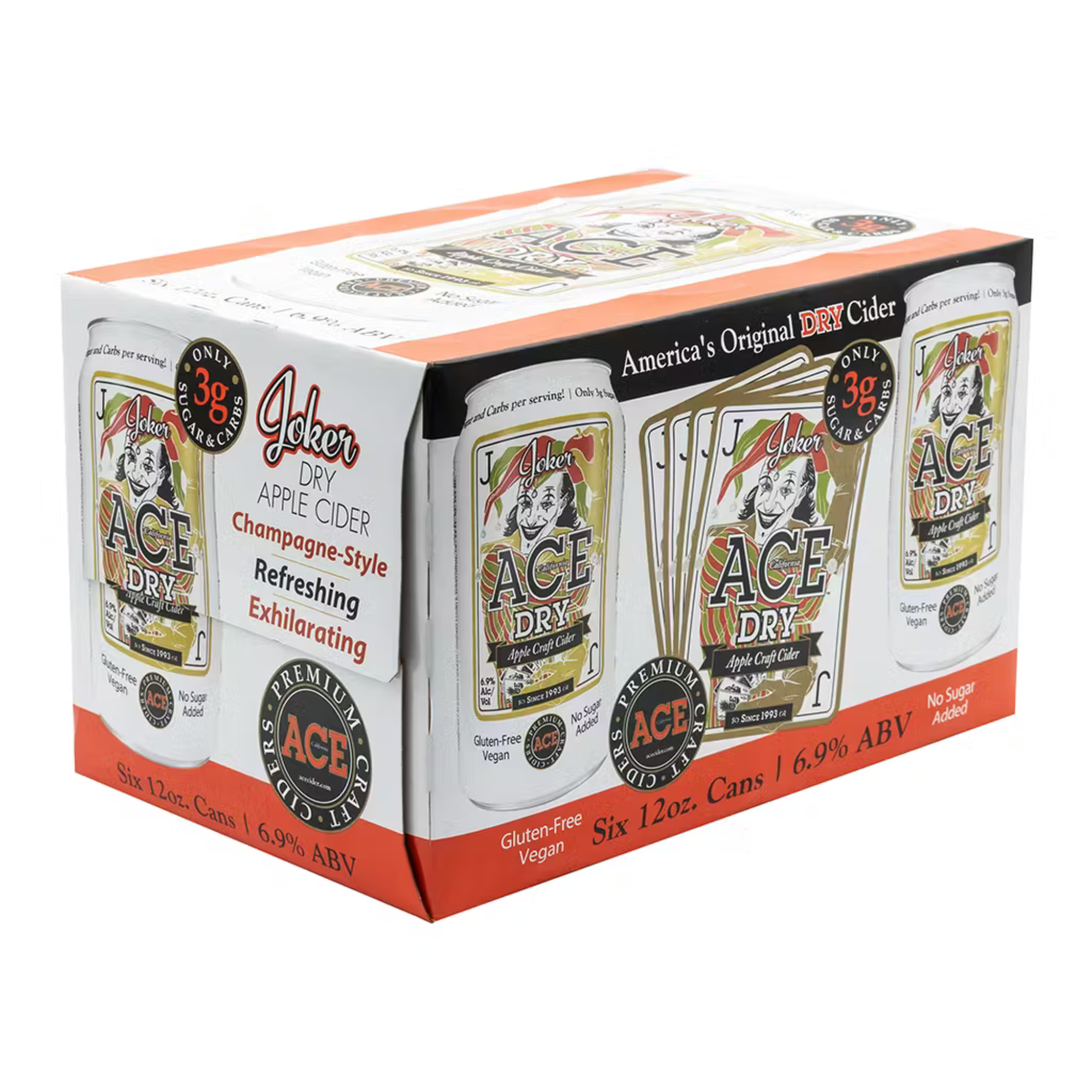 Ace Joker Cider 6 Pack | 12oz Cans – Park Plaza Liquor and Deli