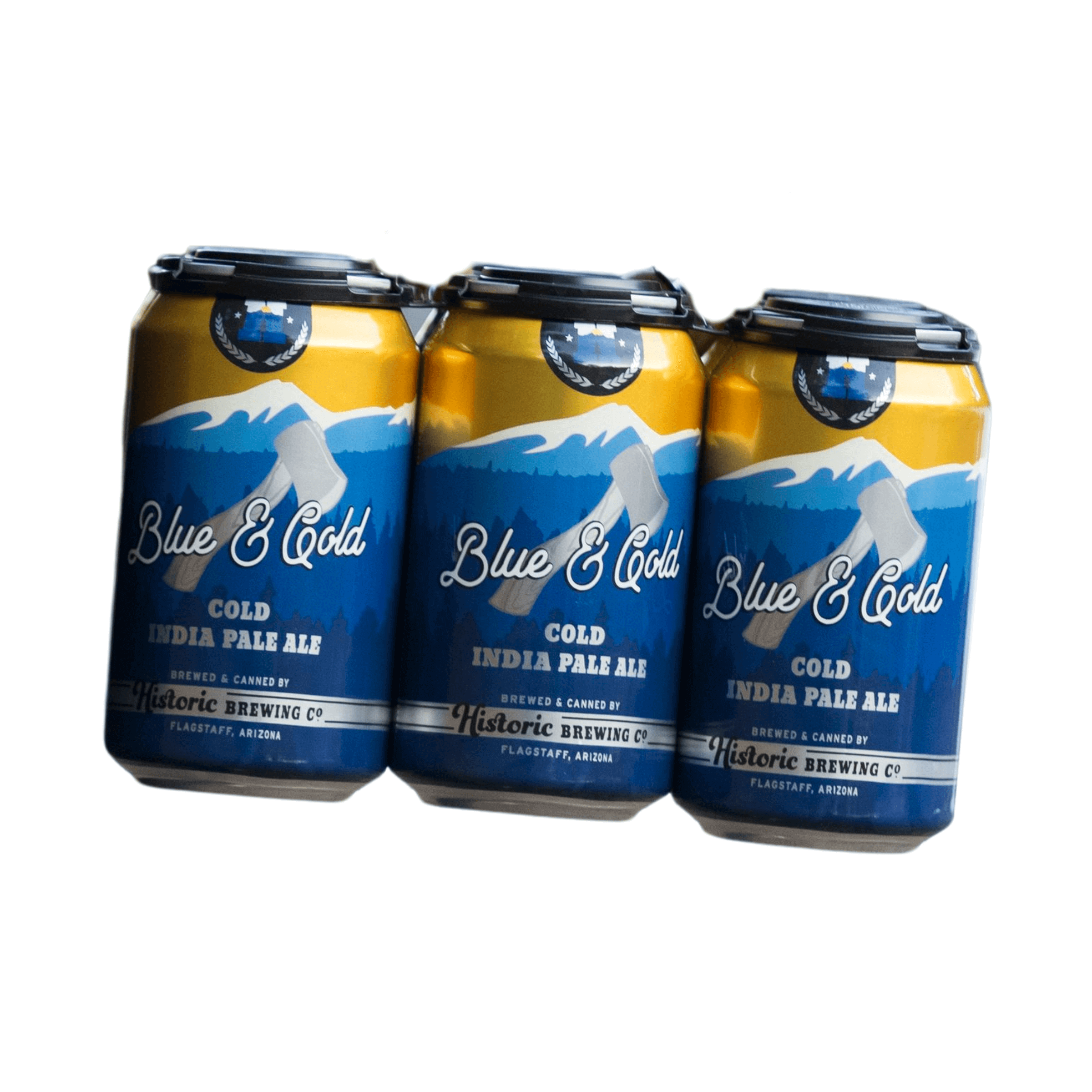 Historic Blue & Gold IPA 6 Pack | 12oz Cans – Park Plaza Liquor and Deli