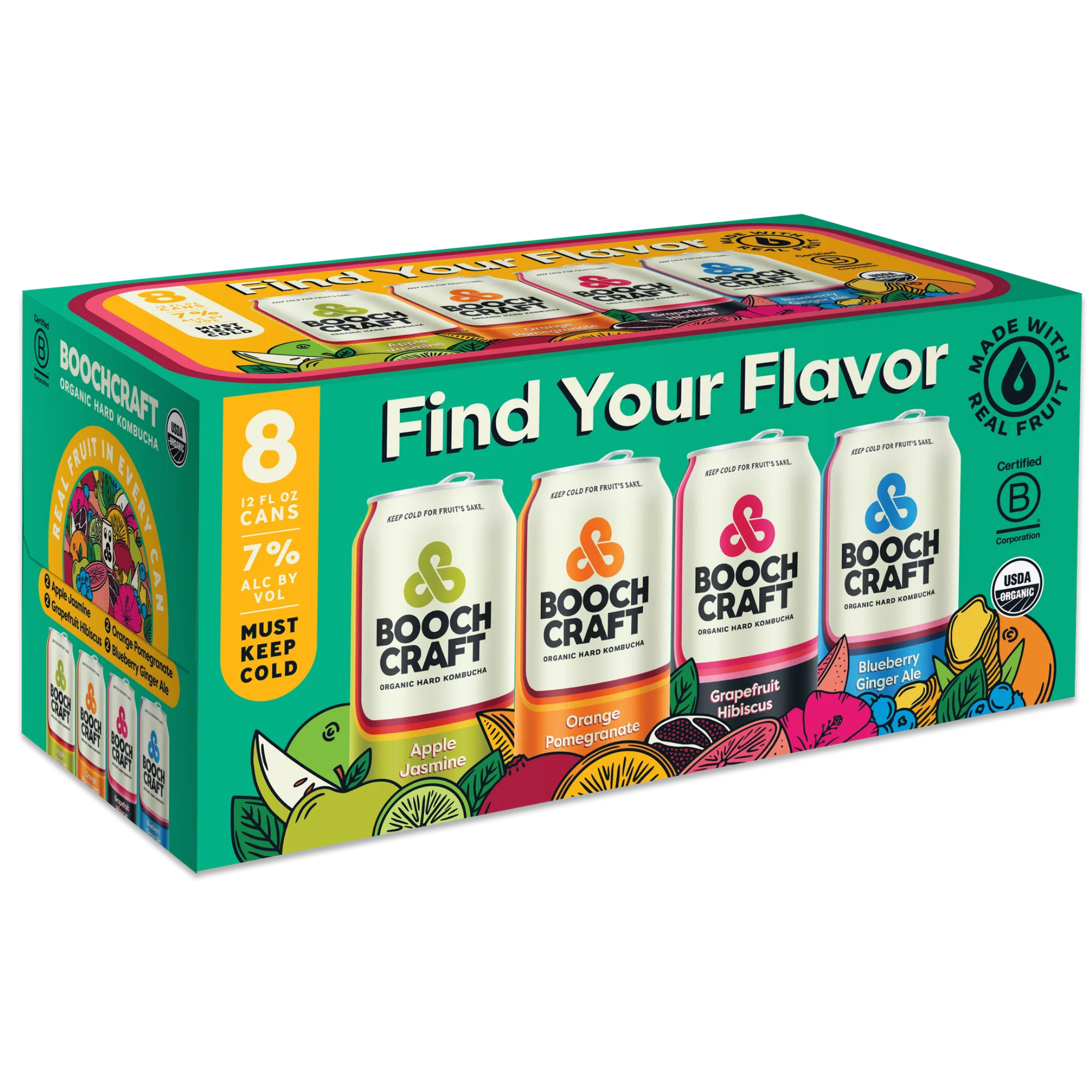 BoochCraft Variety 8 Pack | 12oz Cans – Park Plaza Liquor and Deli