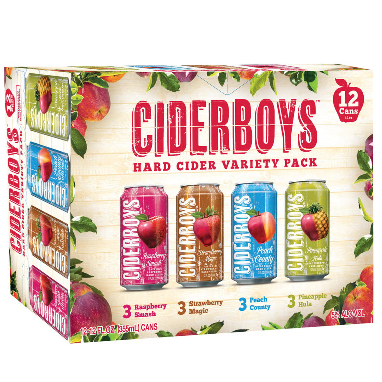 Ciderboys Variety 12 Pack | 12oz Cans – Park Plaza Liquor and Deli