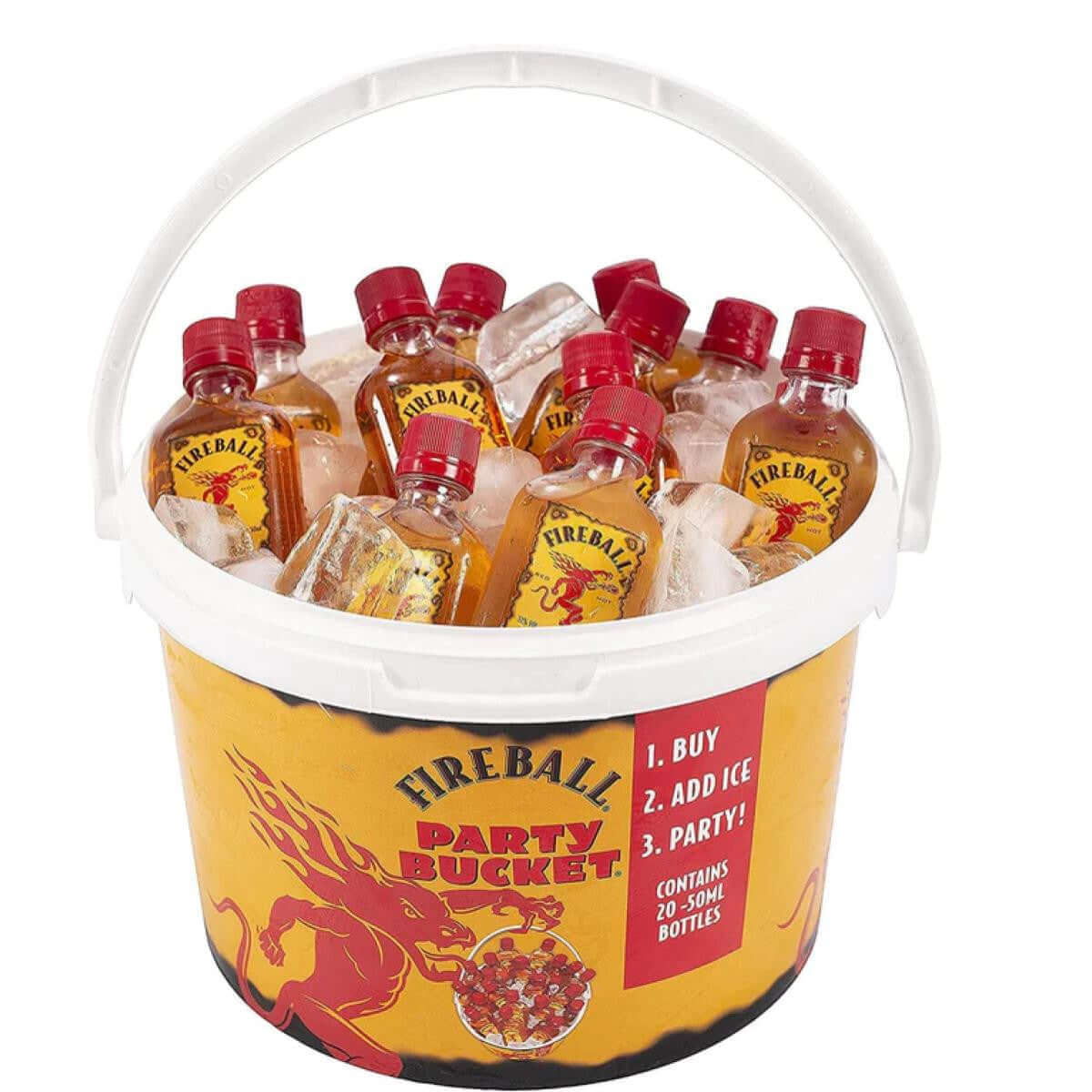 Fireball 50ml 20ct Party Bucket – Park Plaza Liquor and Deli