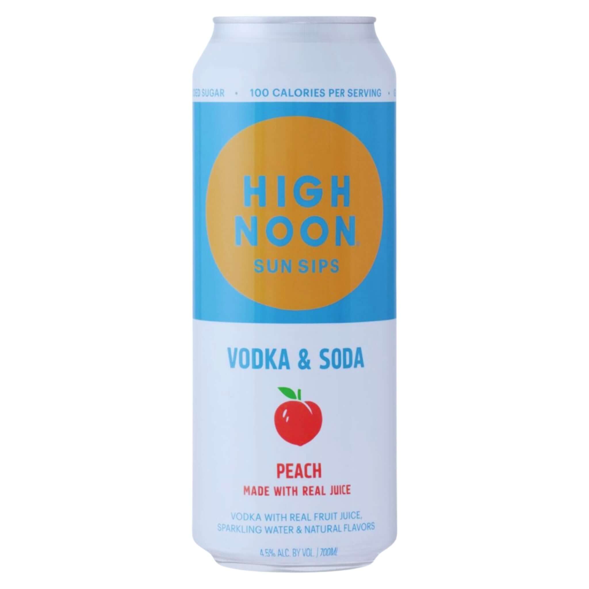 High Noon Sun Sips Peach 700ml - Refreshing Seltzer – Park Plaza Liquor ...
