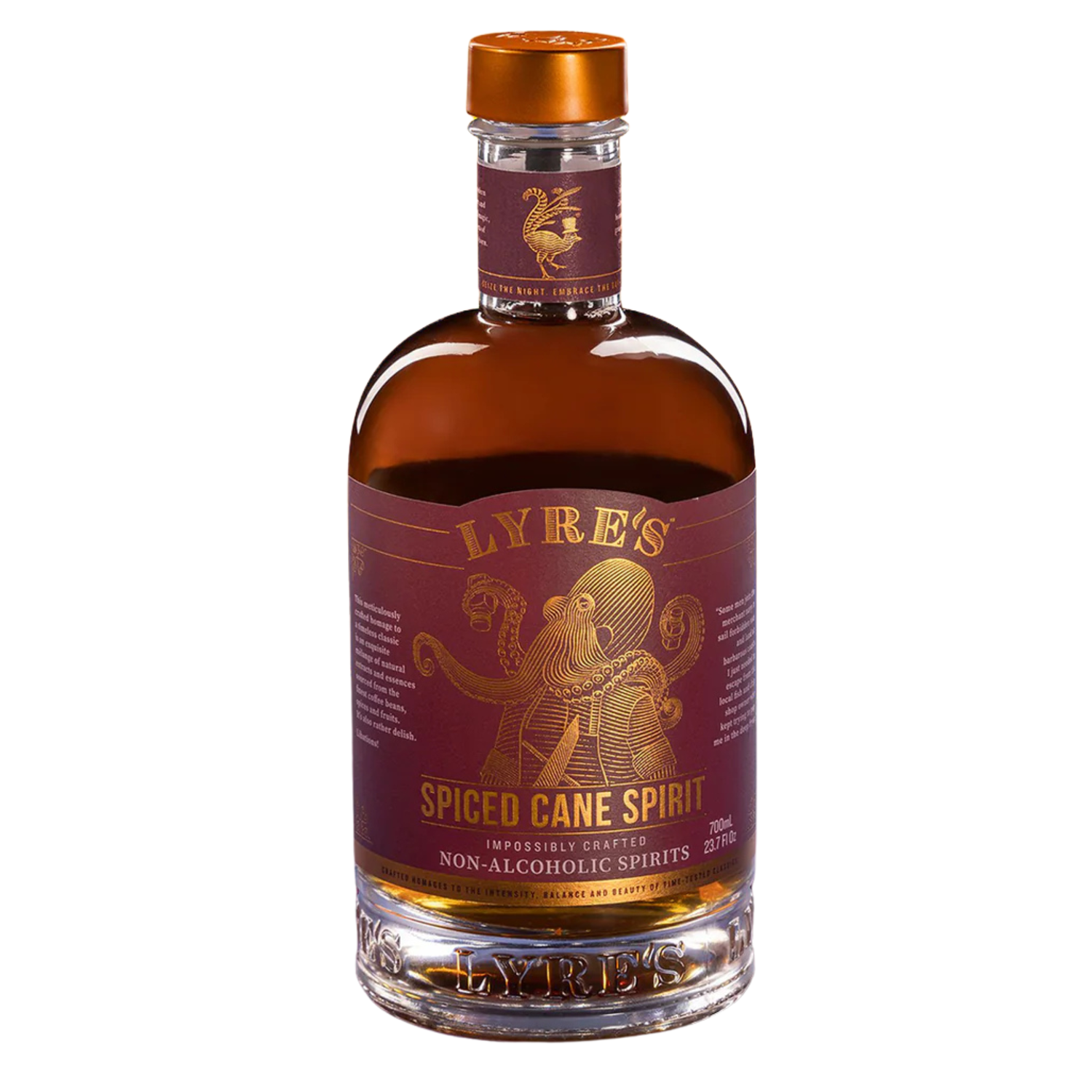 Lyre's Spiced Cane Spirit Non-Alcoholic Spirts 700ml – Park Plaza ...