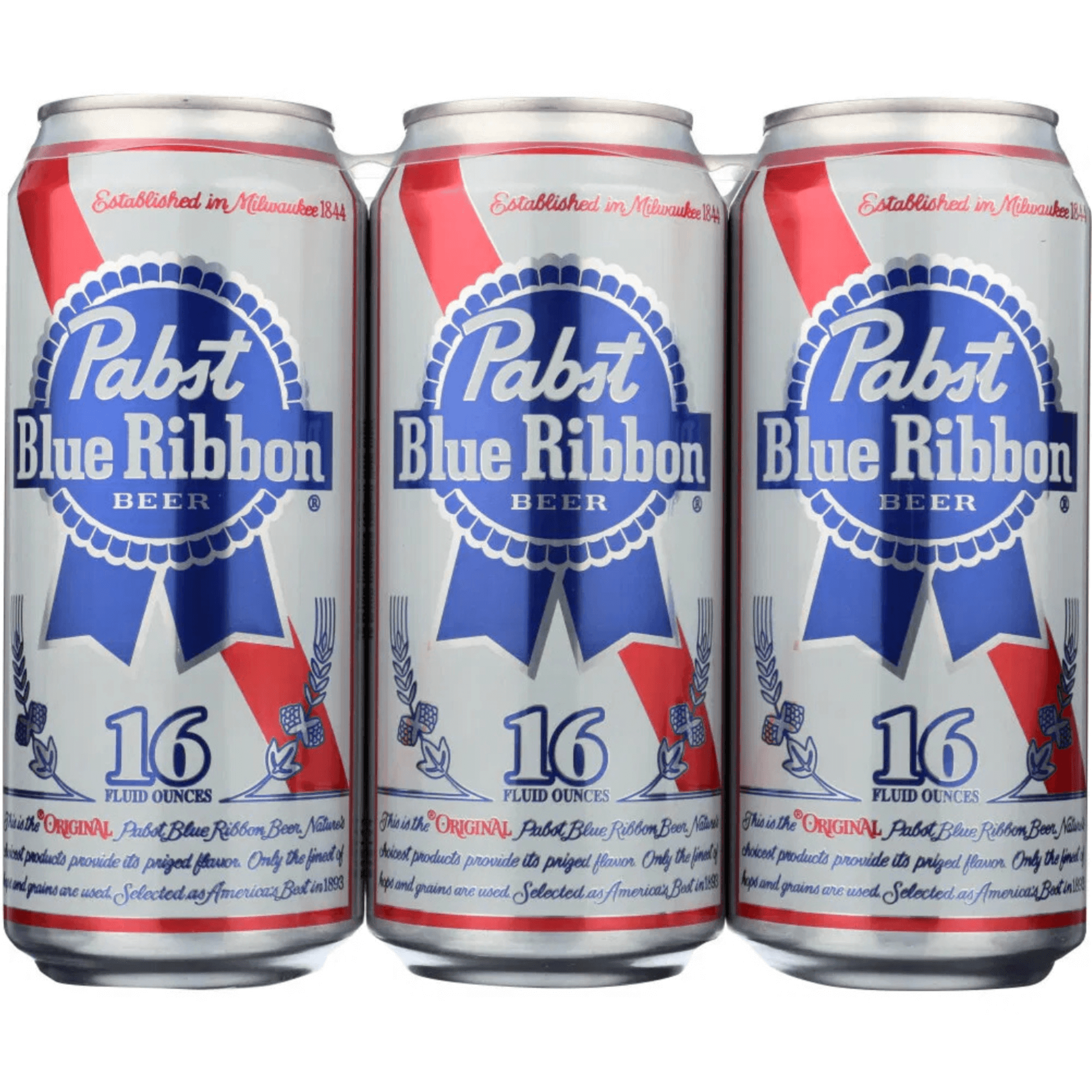 Pabst Blue Ribbon 6 Pack | 16oz CANS – Park Plaza Liquor and Deli