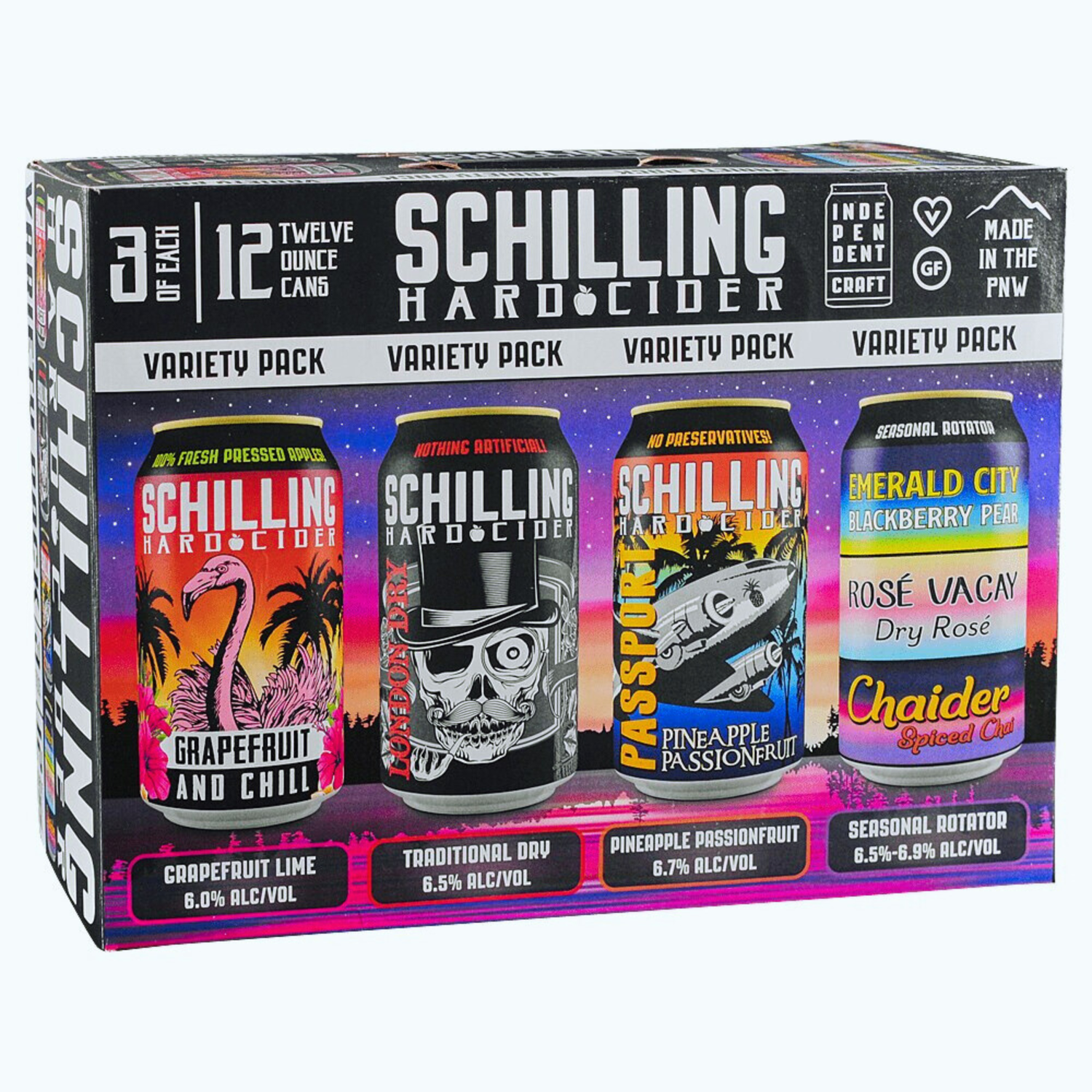 Schilling Variety 12 Pack | 12oz Cans – Park Plaza Liquor and Deli