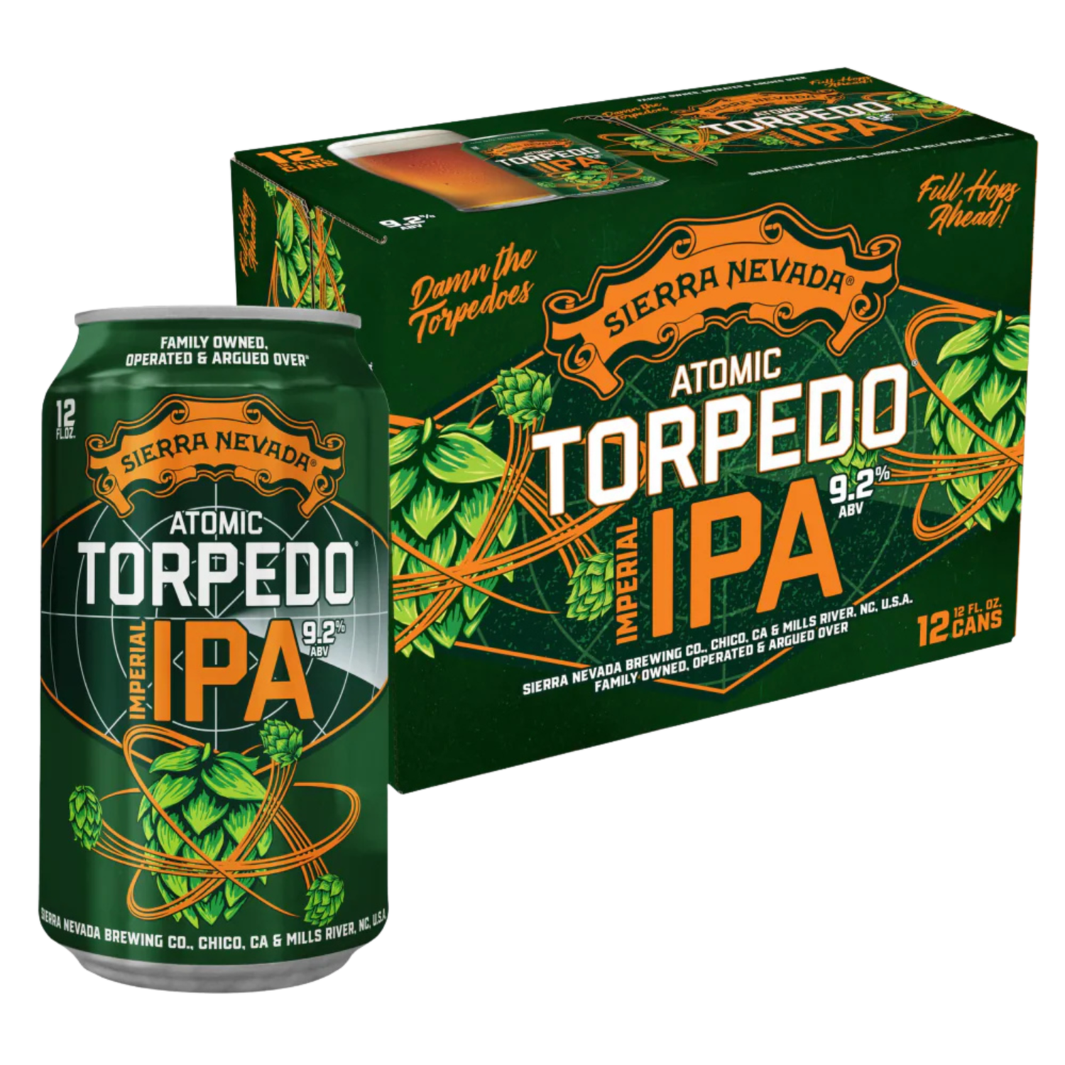 Sierra Nevada Atomic Torpedo 12 Pack | 12oz Cans – Park Plaza Liquor ...